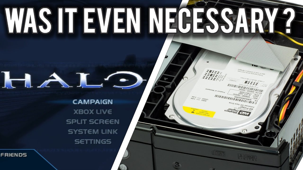 What was the Hard Drive in the Original Xbox actually used for? – Video ...