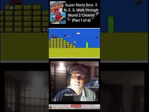 Super Mario Bros. 2 (Walkthrough) World 1 Cleared! (Part 1 of 6 ...
